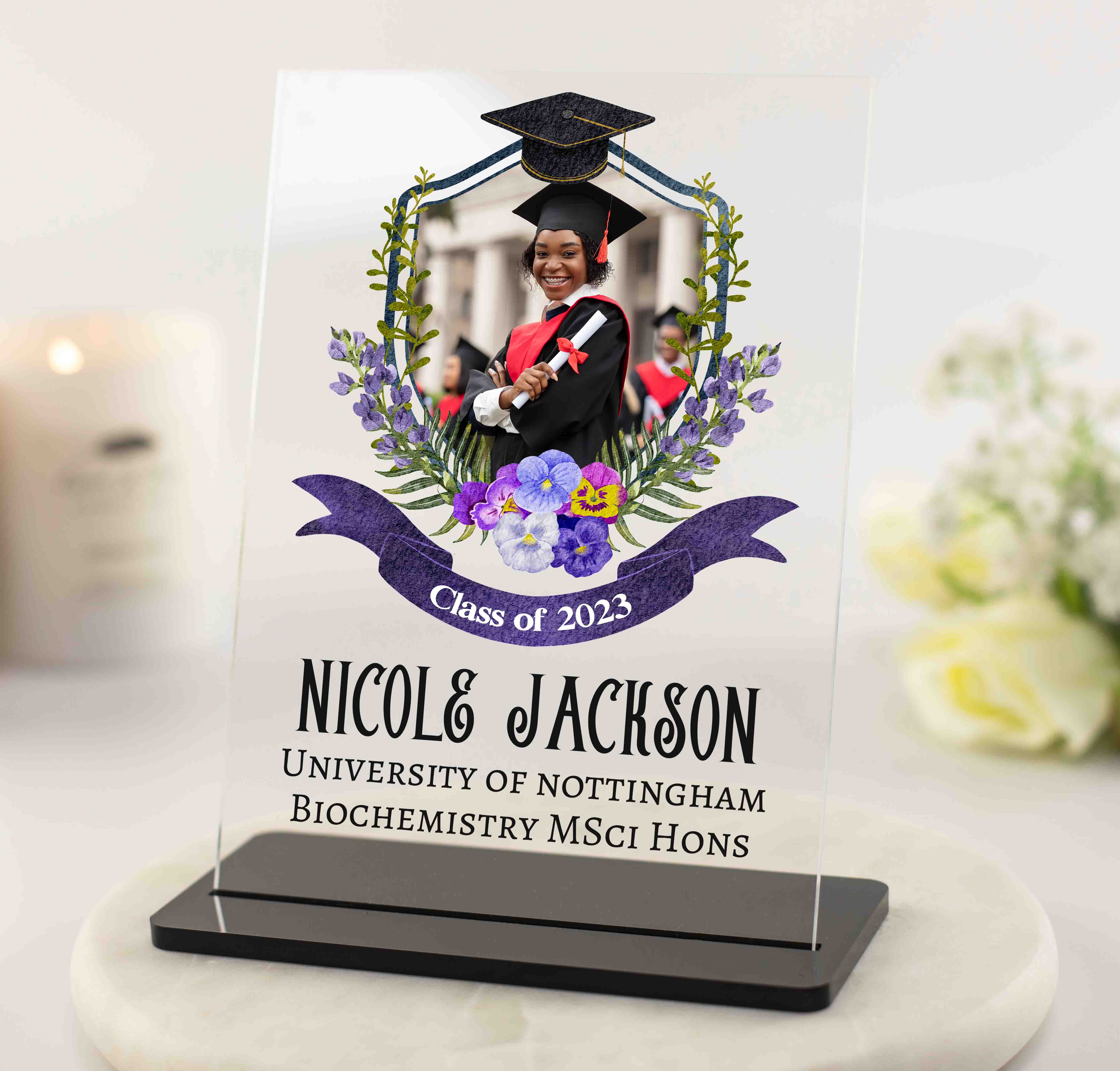 Graduation Crest Template Graduation Design Over Black