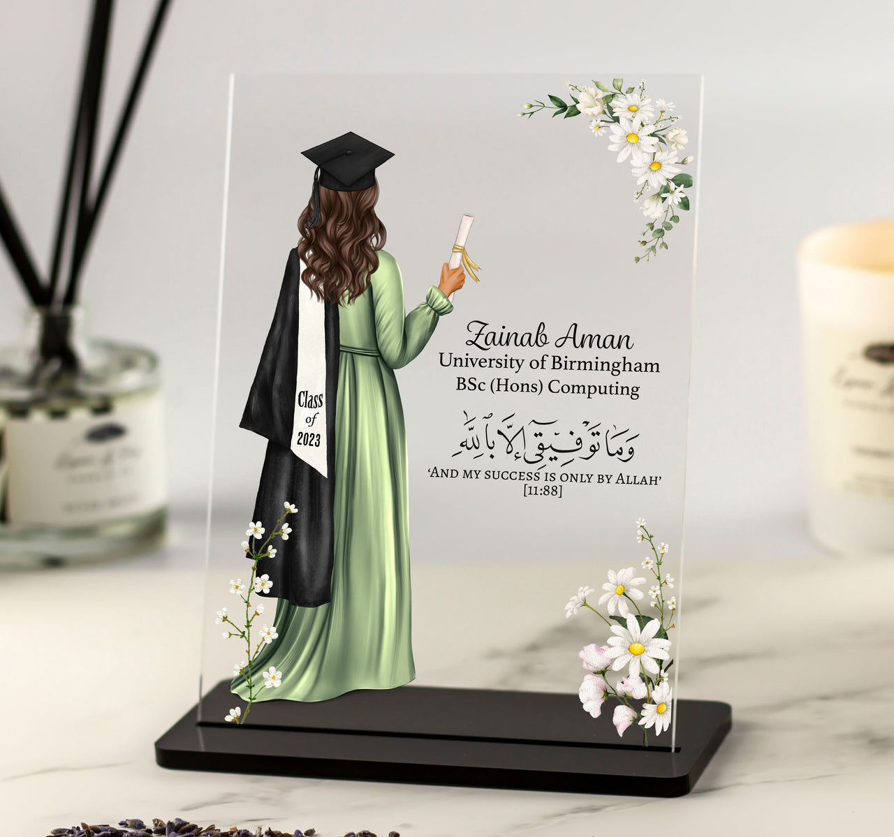 Customisable Gifts for Muslim Graduates | Personalised Bee ...