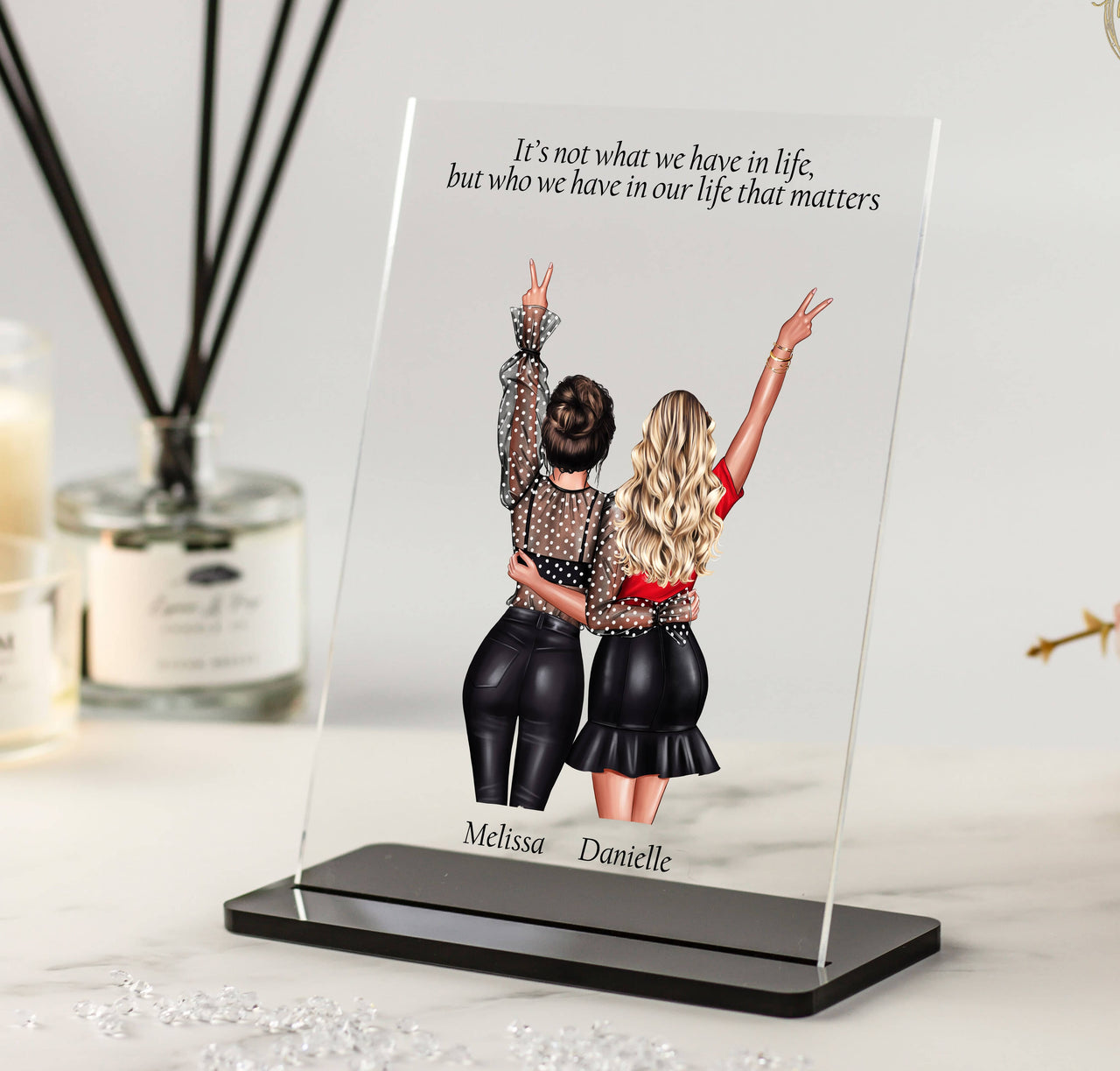 Best Friends Posters | Friendship Posters & Prints – Papier Art Designs ...