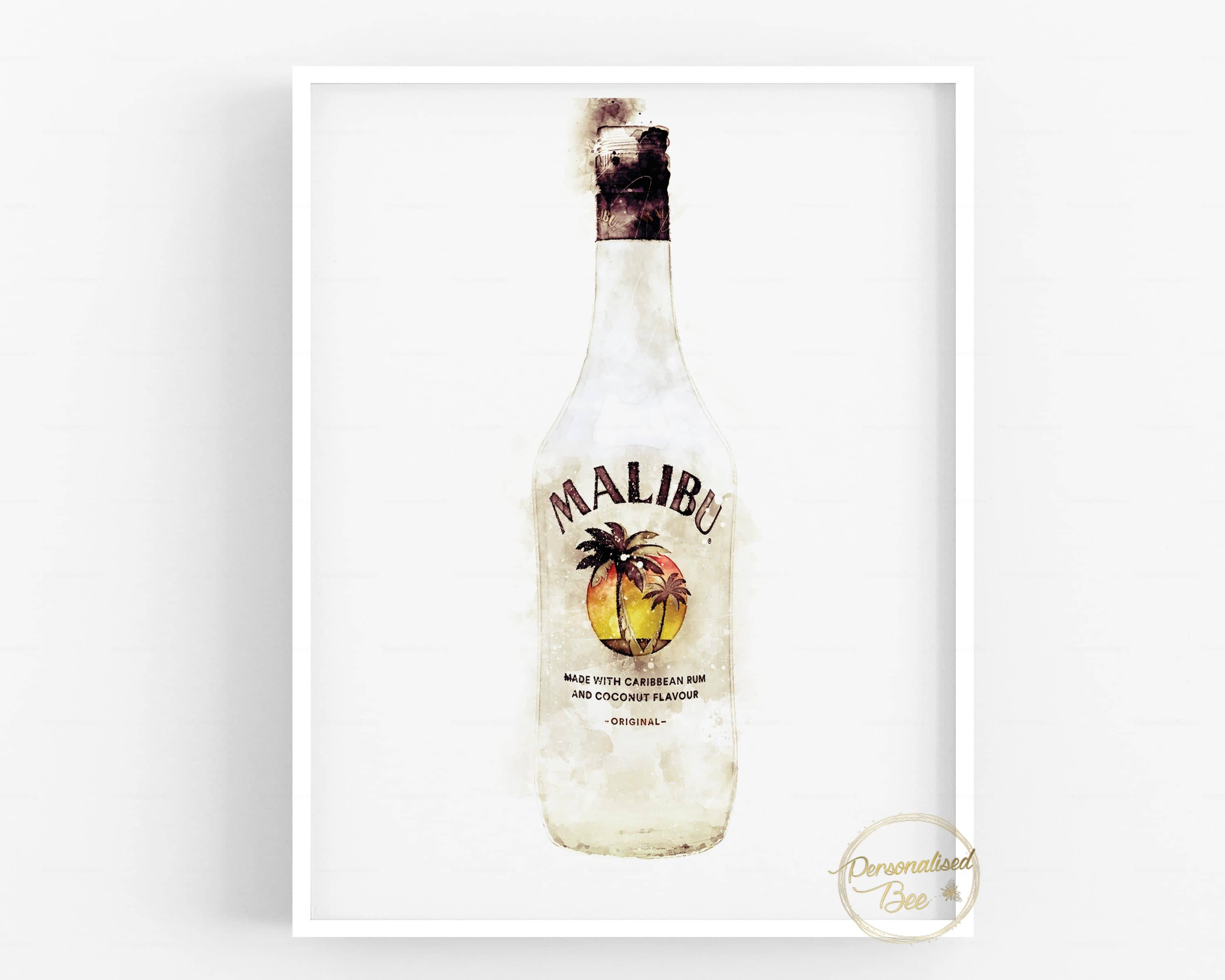 Malibu Alcohol Quotes Lot A Bottle Of Midori & A Bottle Of Malibu,
